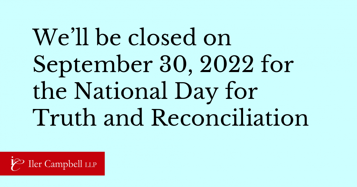 We’ll be closed on September 30, 2022 for the National Day for Truth ...